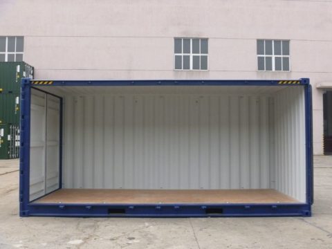 Open Side Shipping Containers For Hire | OZBOX