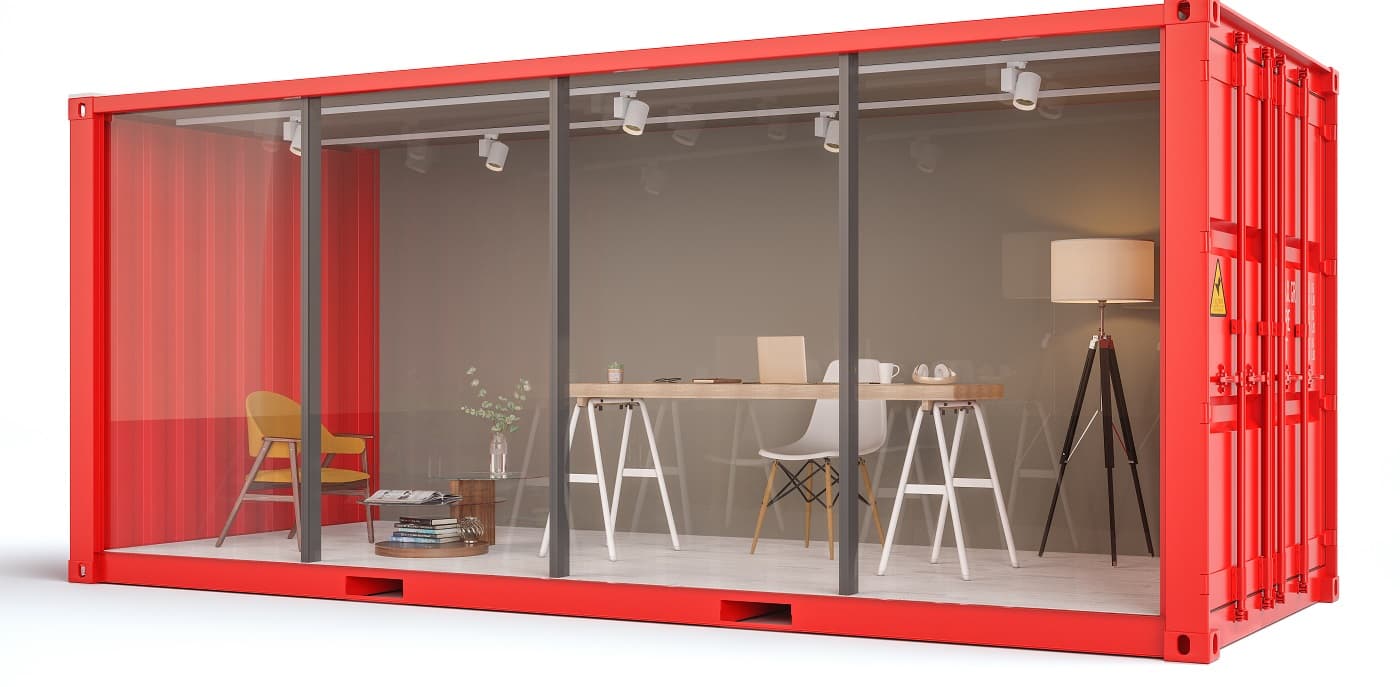 Shipping container offices: work from home alternative - OZBOX