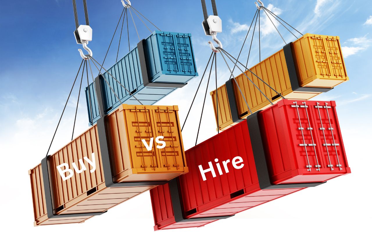 When to Buy vs Hire a Shipping Container - OZBOX