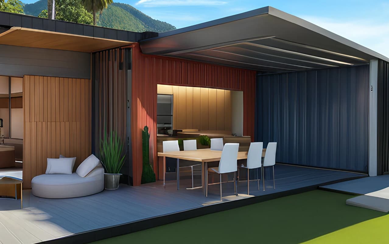 Shipping Container Bar & Pool House Ideas - OZBOX